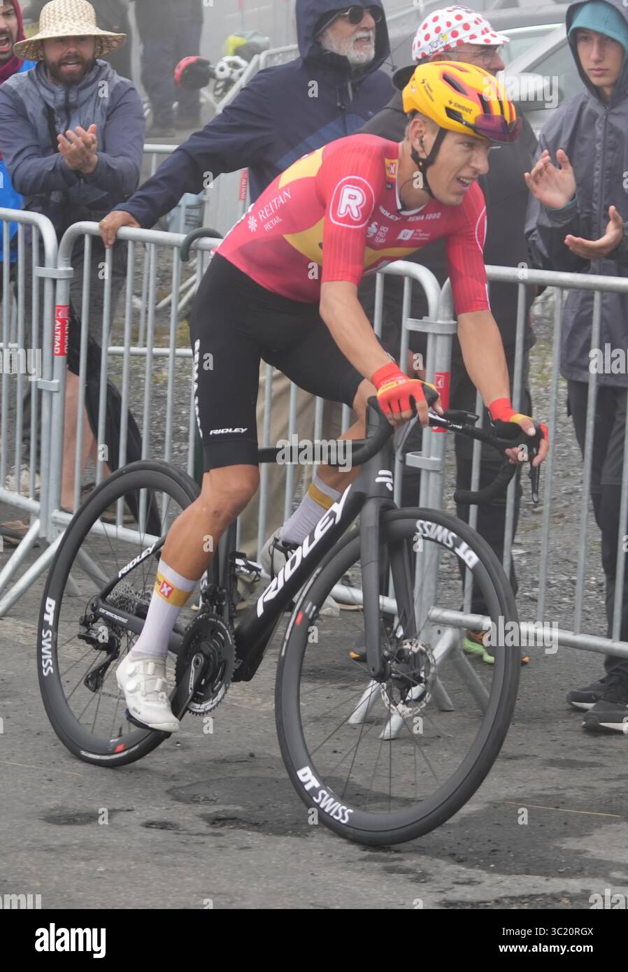 Johannessen Tobias Halland during the Tour de France 2025, UCI ...