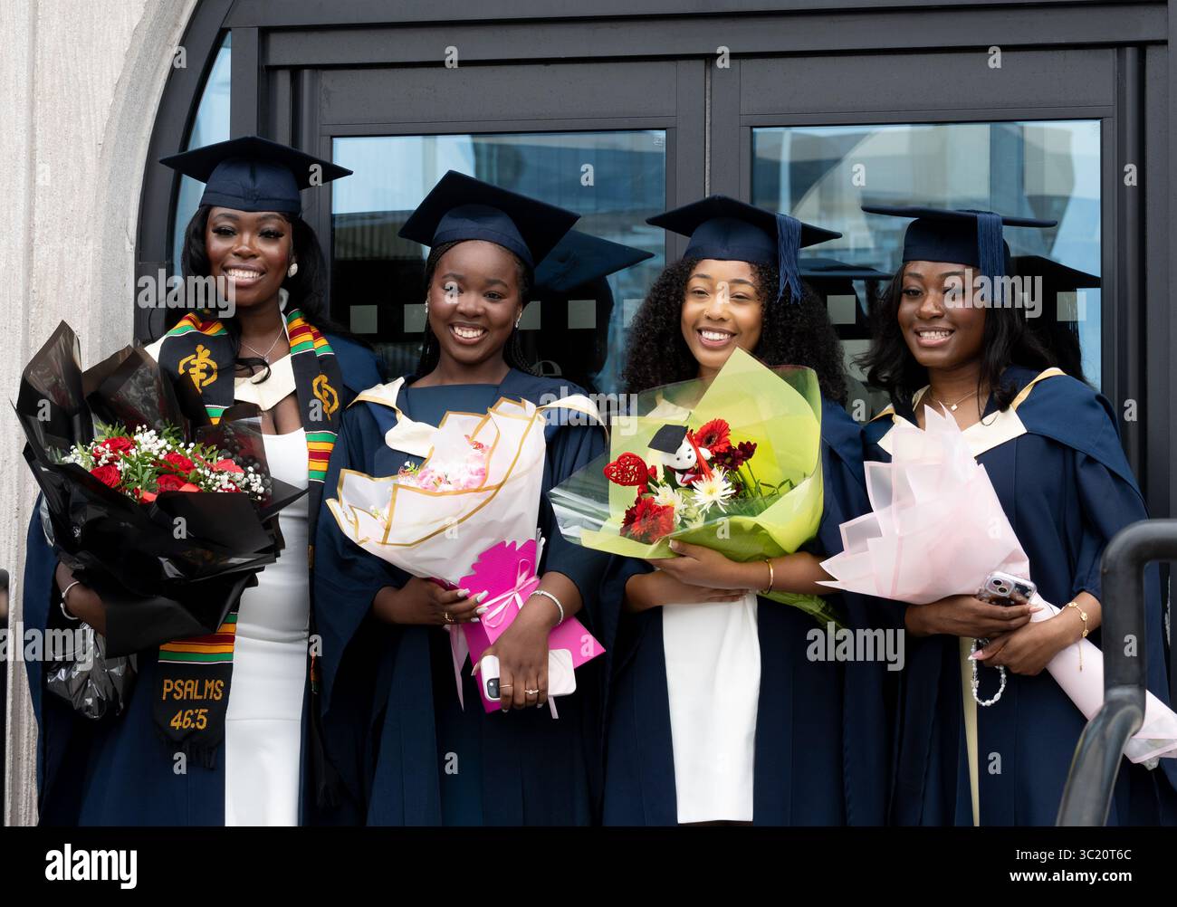 Birmingham City University graduation day, Centenary Square, Birmingham ...