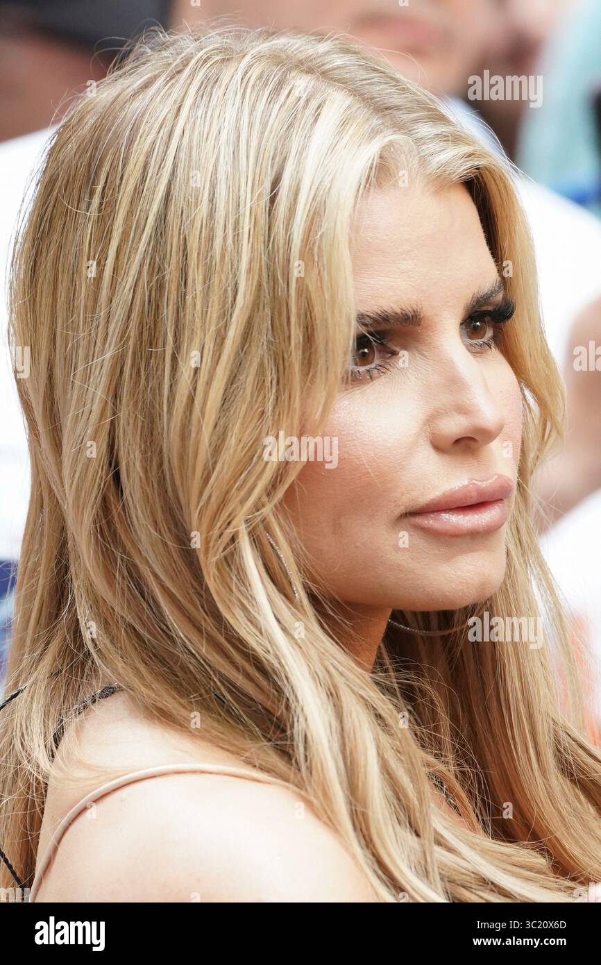 Jessica Simpson on stage for NBC Today Show Concert Series with Jessica ...