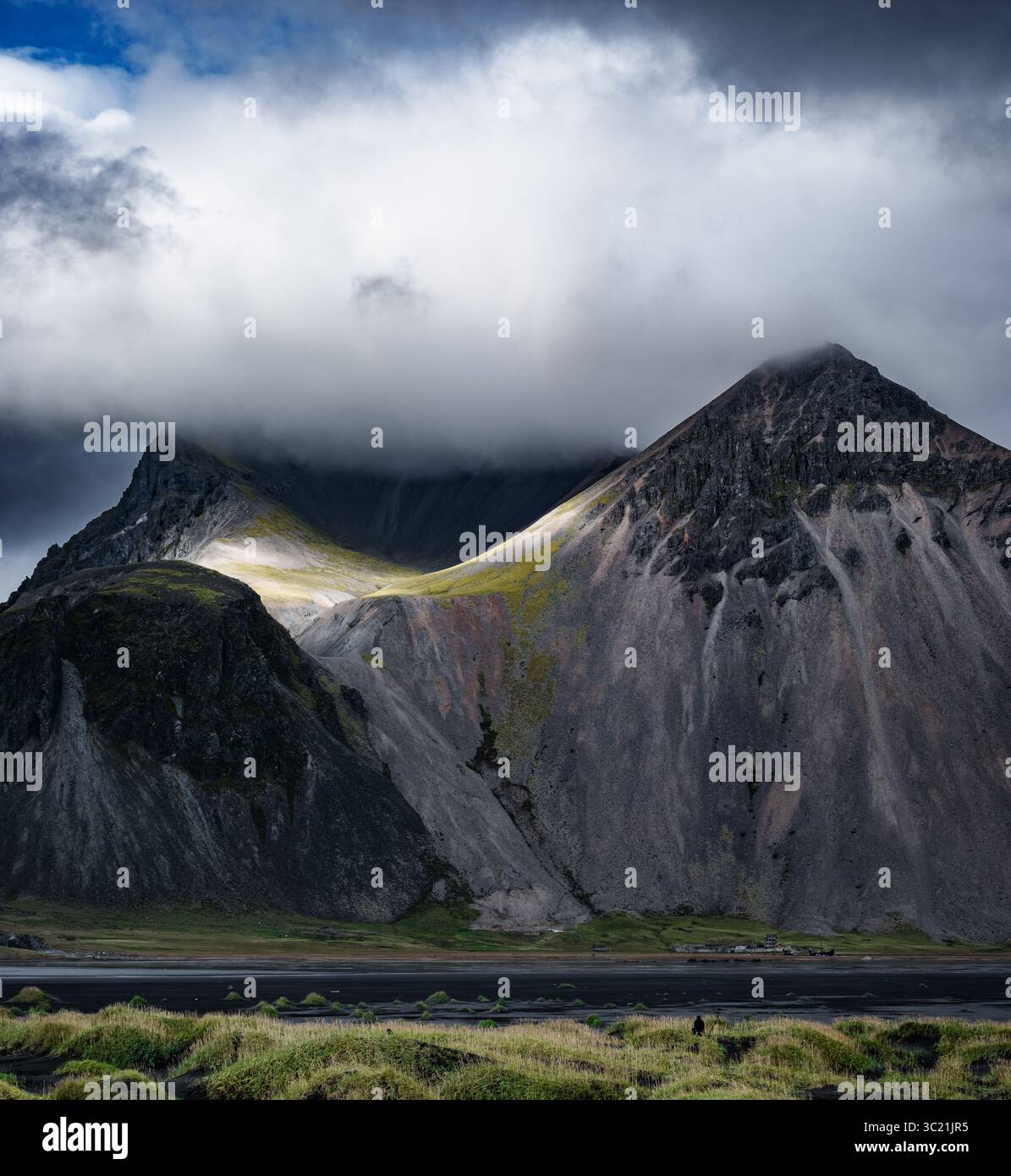 Majesty nature background volcanic mountain hi-res stock photography ...