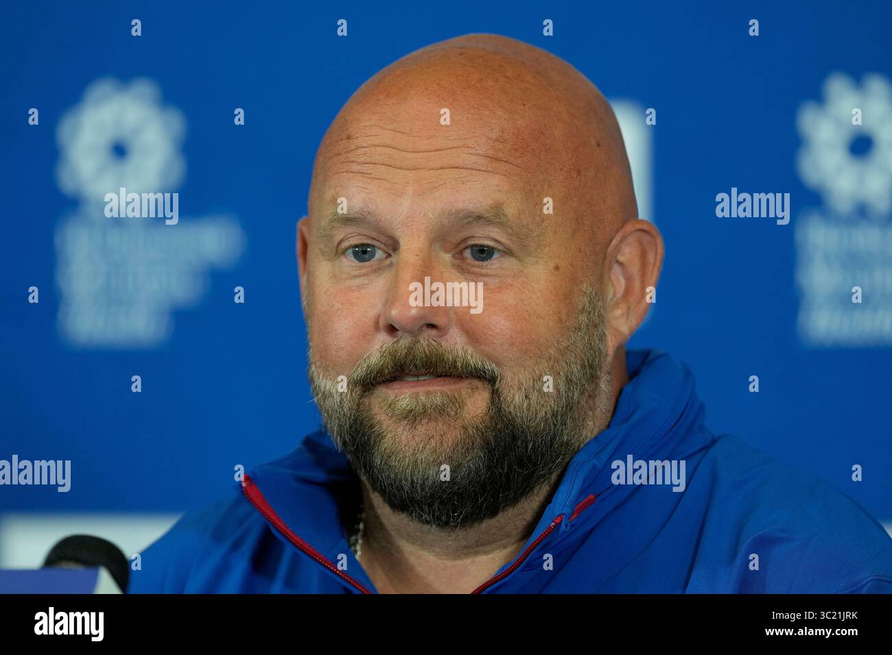 New York Giants head coach Brian Daboll talks to reporters before ...