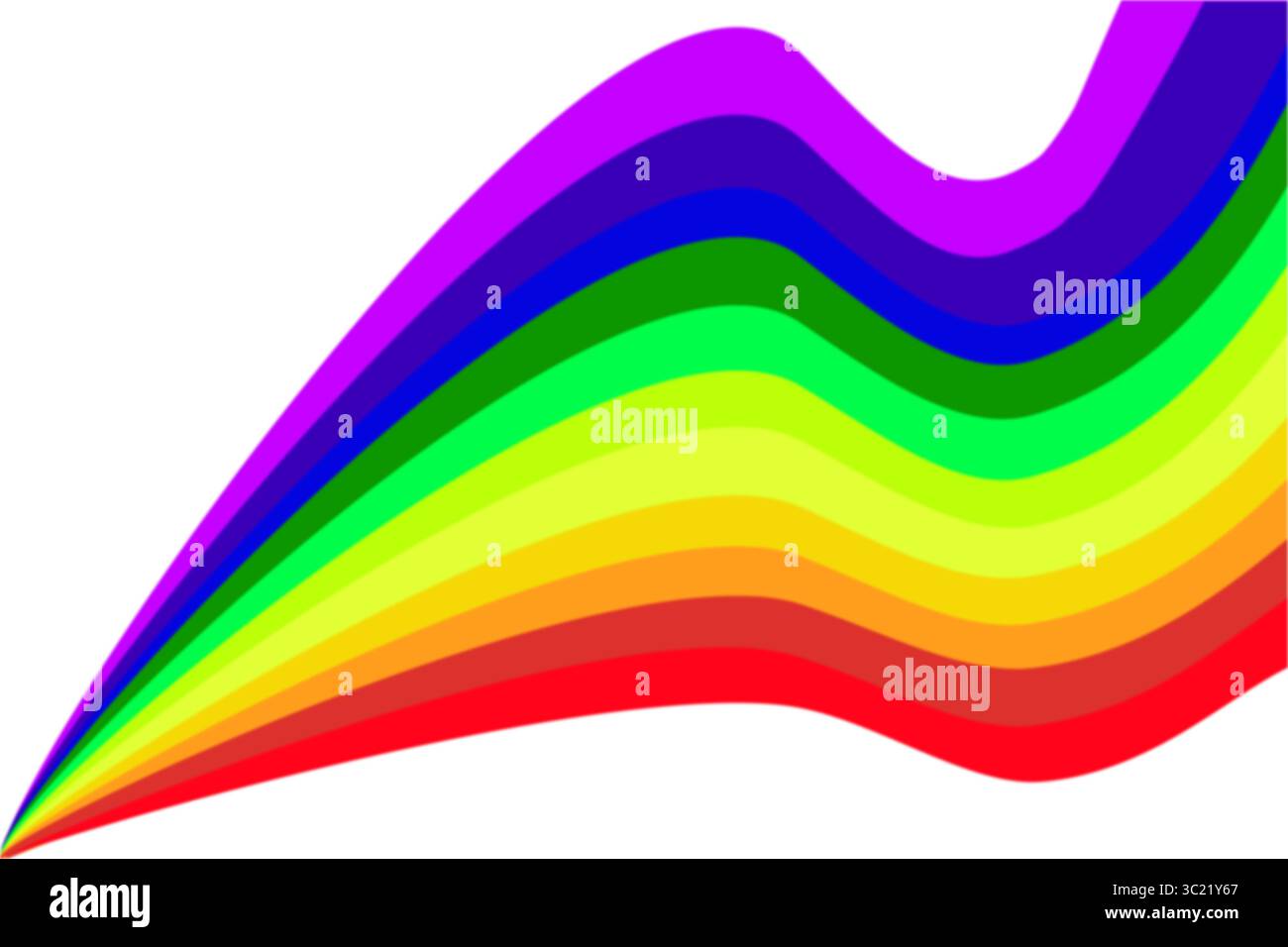 Glow rainbow Stock Vector Images - Alamy