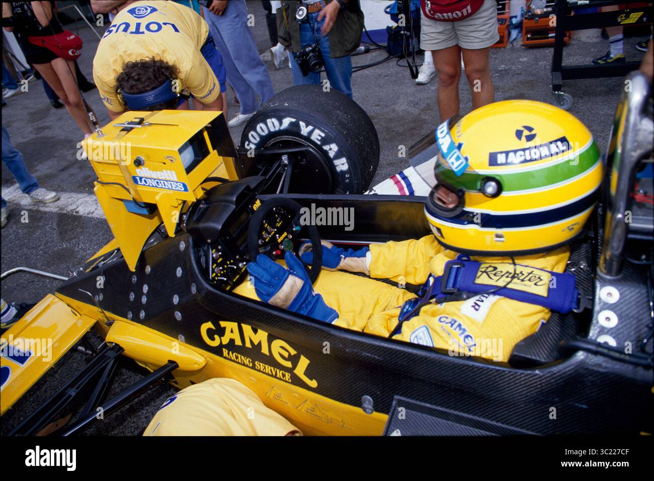 1987 Ayrton Senna - Camel Lotus 99T-Honda - F1 French Grand Prix - Paul ...