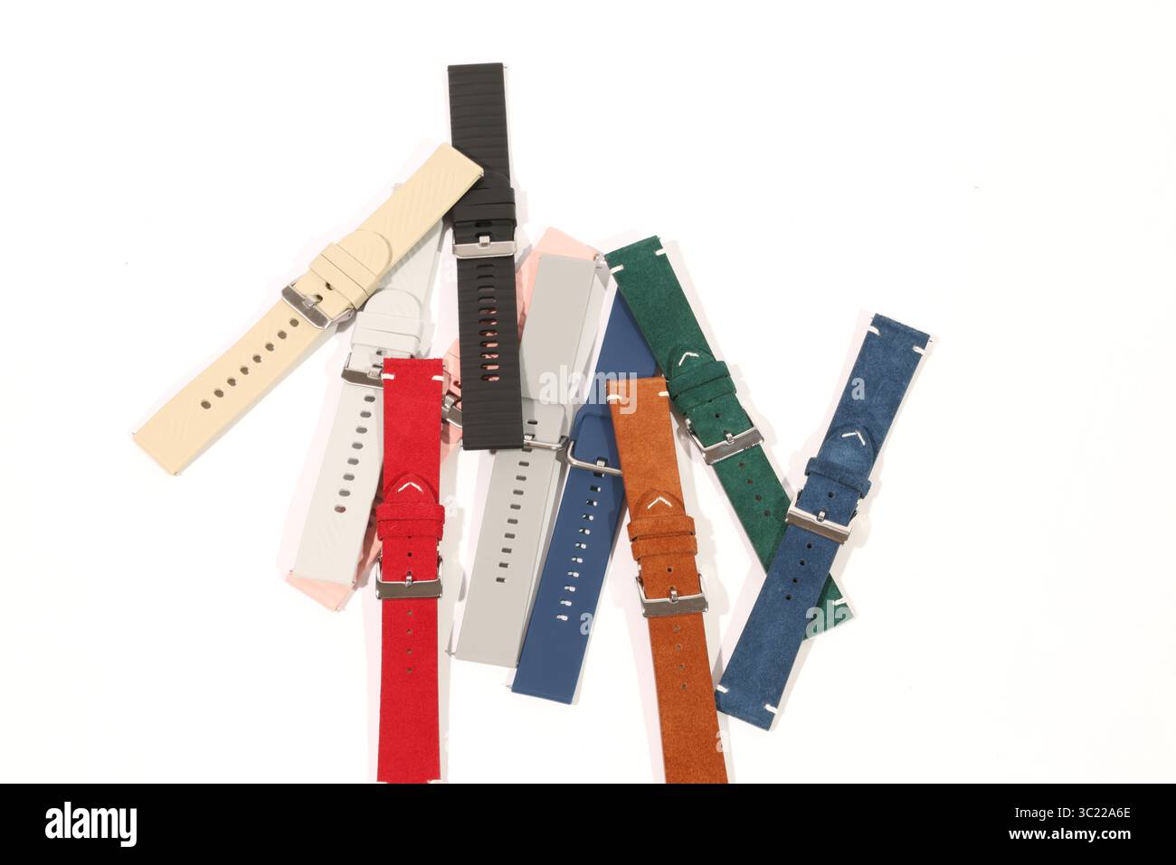 Colorful watchstraps hi-res stock photography and images - Alamy
