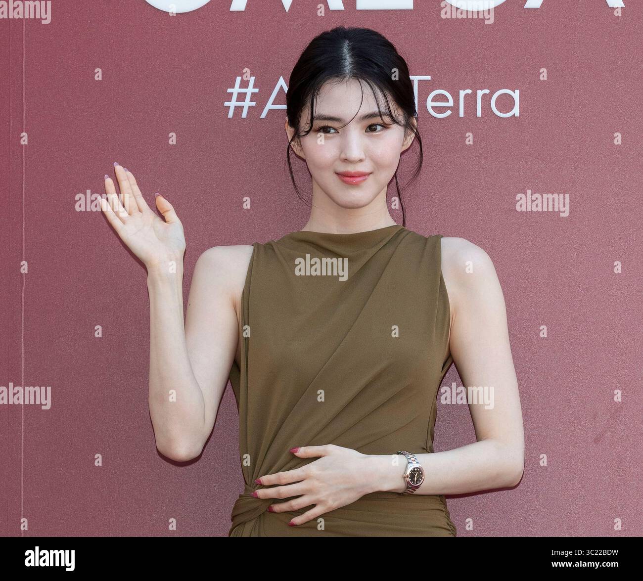 Seoul, South Korea. 23rd July, 2025. South Korean actress Han So-hee, attends a photocall for ...