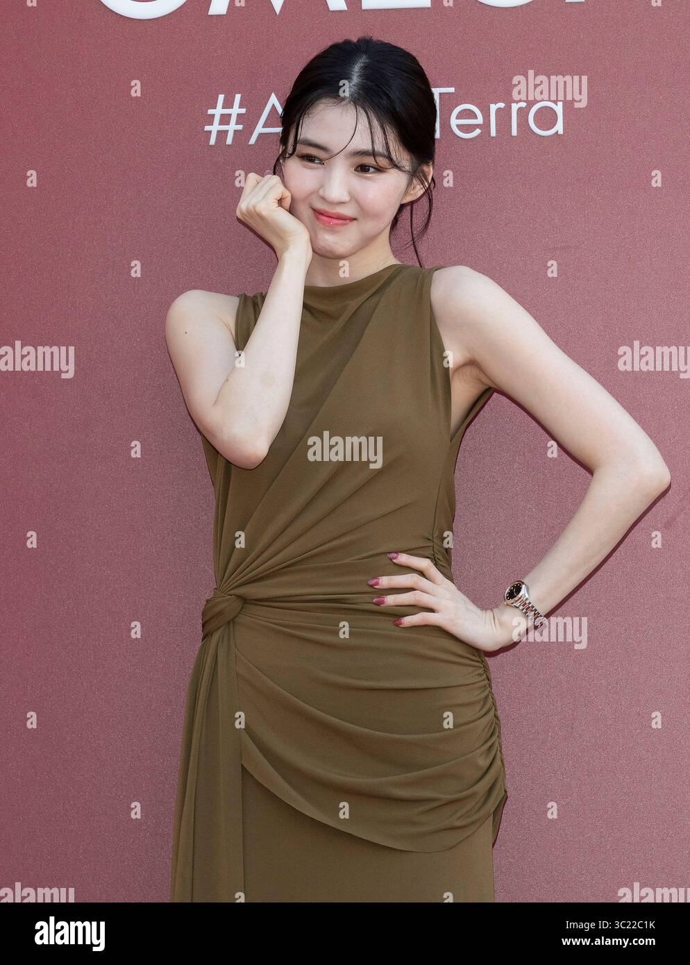 Seoul, South Korea. 23rd July, 2025. South Korean actress Han So-hee, attends a photocall for ...