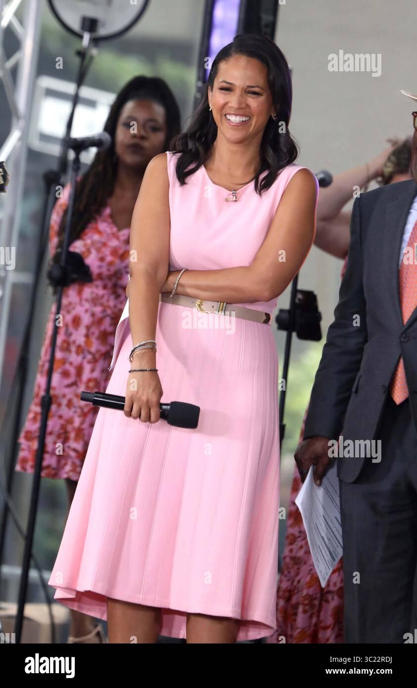 July 23, 2025, New York, New York, USA: Todayâ€™ show host LAURA ...