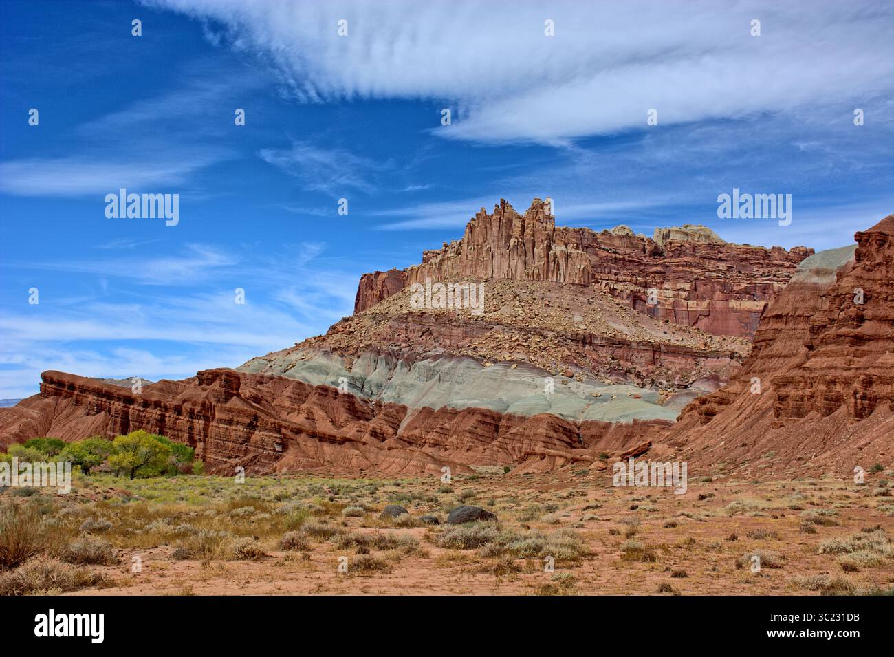 Landscape view capitol reef hi-res stock photography and images - Alamy