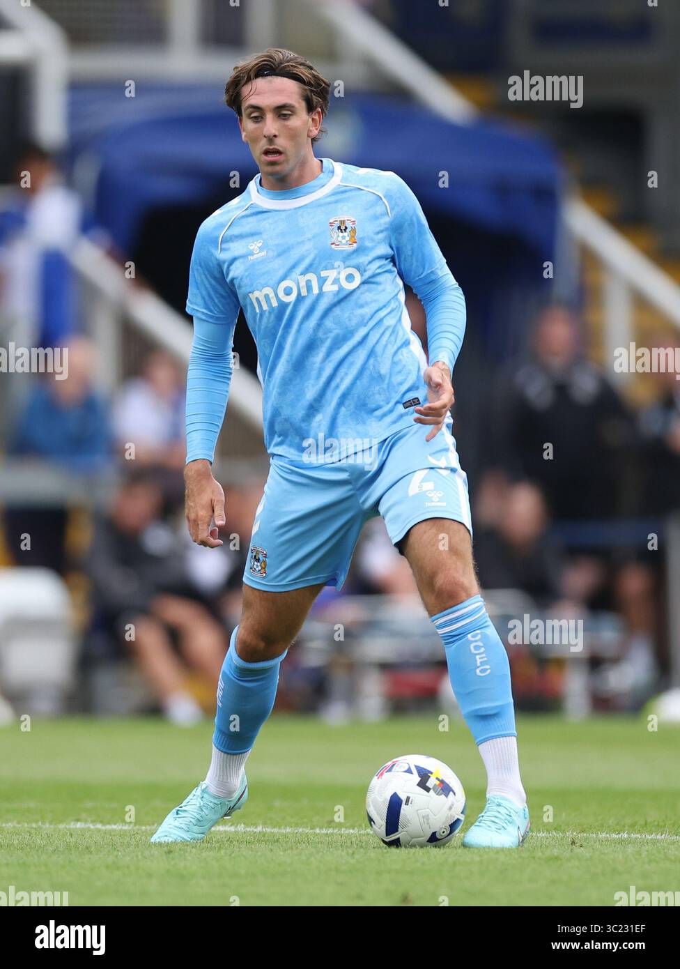 Coventry City's Luis Binks during a pre-season friendly match at the ...
