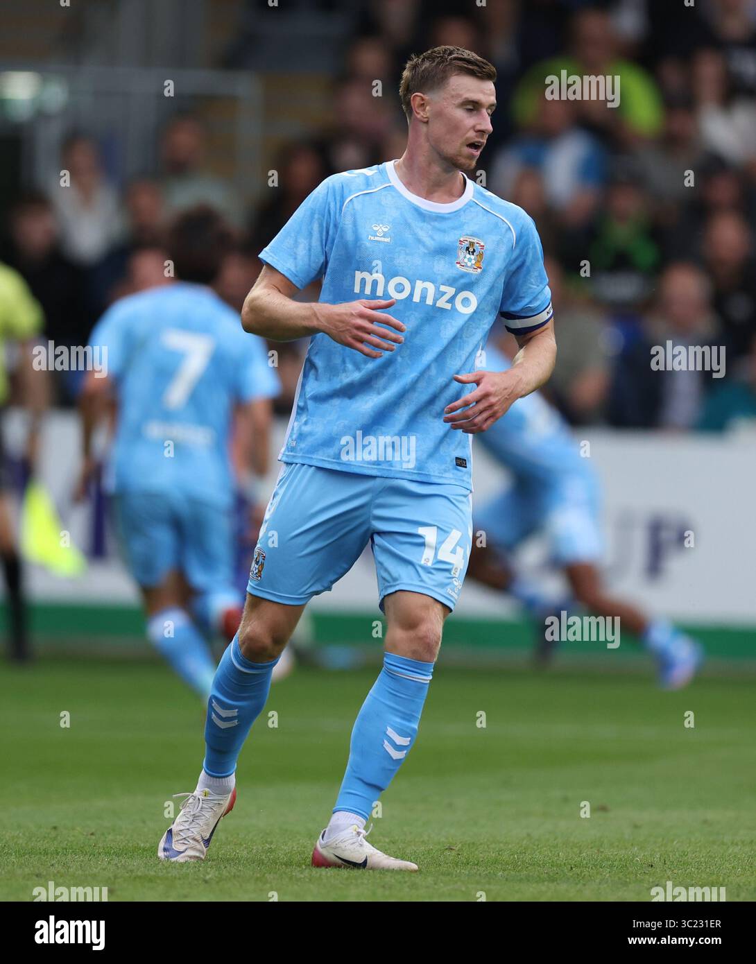Coventry City's Ben Sheaf during a pre-season friendly match at the ...