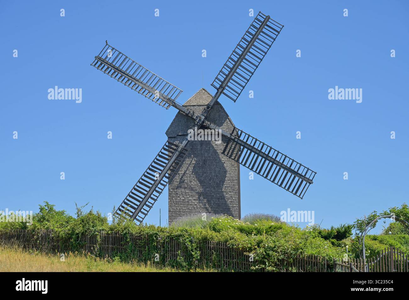 Windmühle, Alt-Marzahn, Marzahn, Berlin, Deutschland *** Windmill, Alt ...