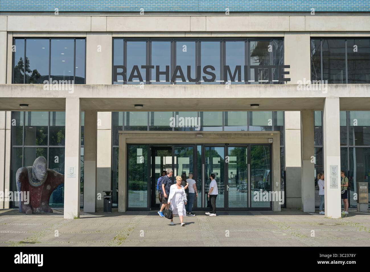 Rathaus Mitte, Karl-Marx-Allee, Mitte, Berlin, Deutschland *** Rathaus ...