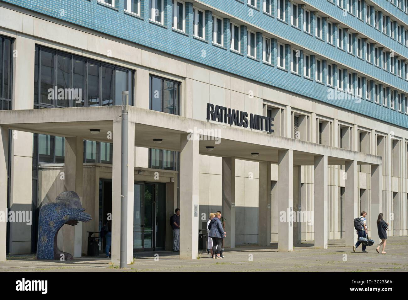 Rathaus Mitte, Karl-Marx-Allee, Mitte, Berlin, Deutschland *** Rathaus ...