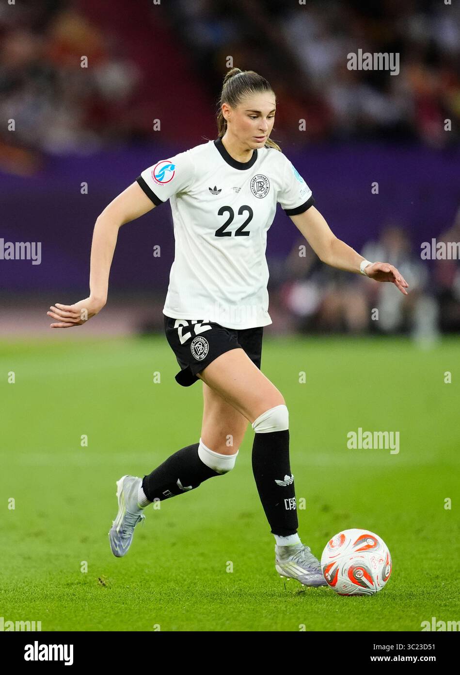 Germany's Jule Brand during the UEFA Women's Euro 2025 semi-final match ...