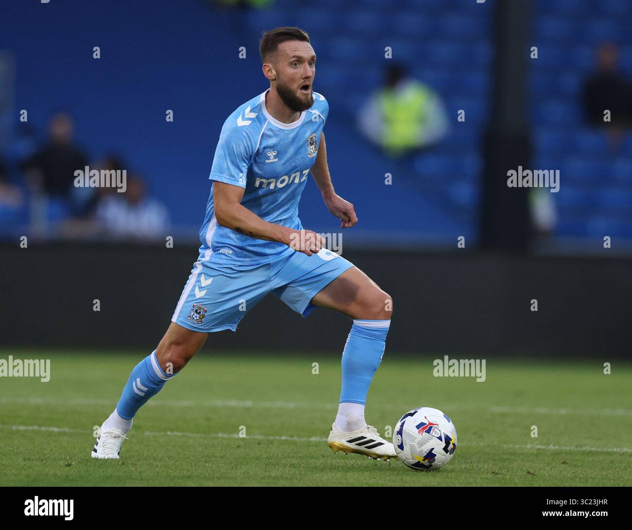 Coventry City's Matt Grimes during a pre-season friendly match at the ...