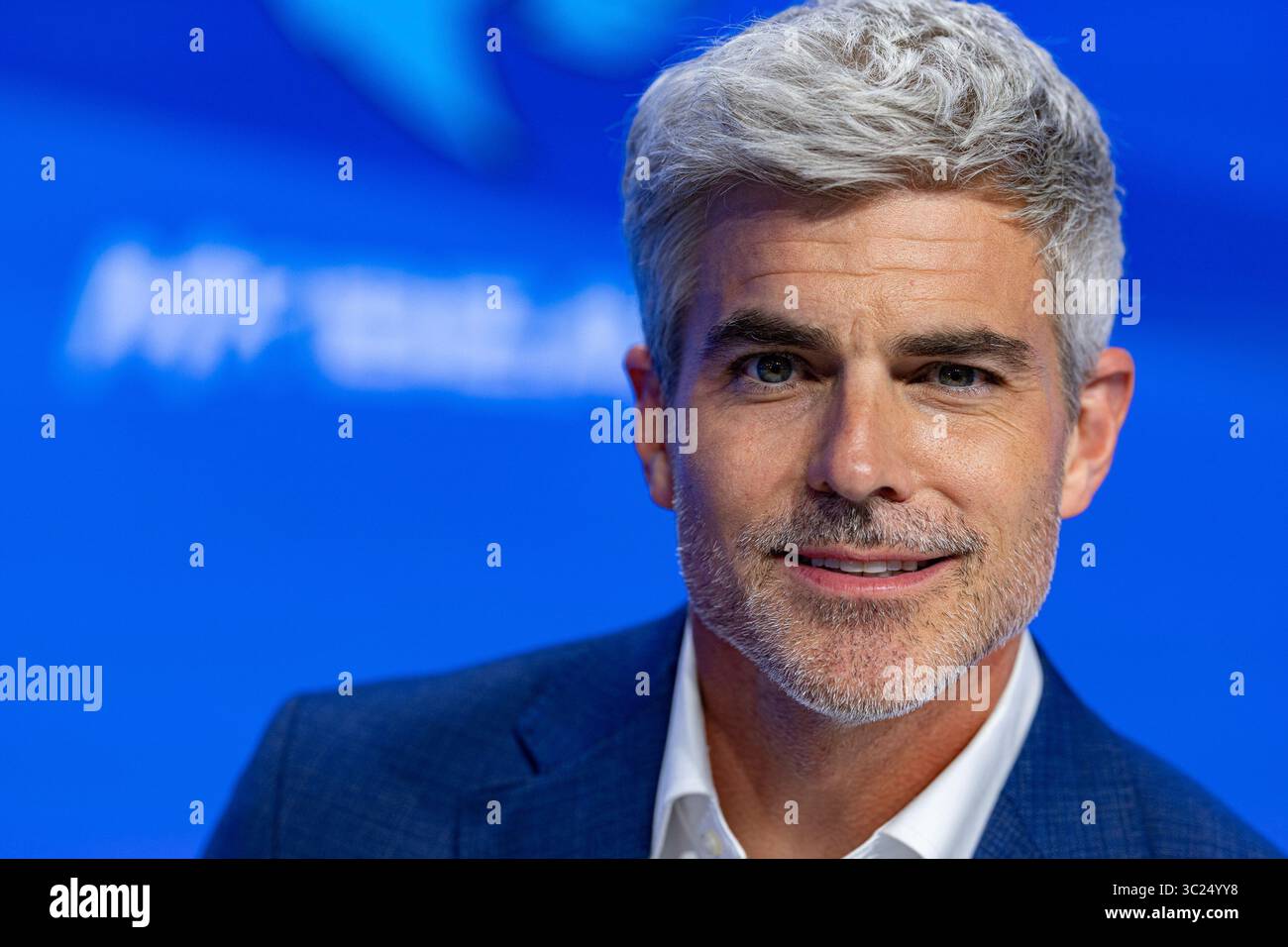 MrBeast's "Beast Games" winner Jeffrey Allen poses for a picture during ...