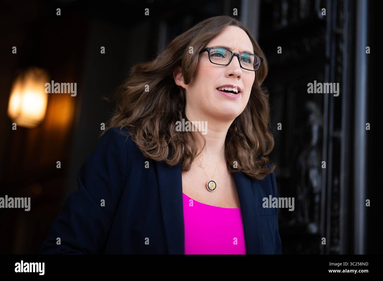 UNITED STATES - JULY 23: Rep. Sarah McBride, D-Del., leaves the U.S ...