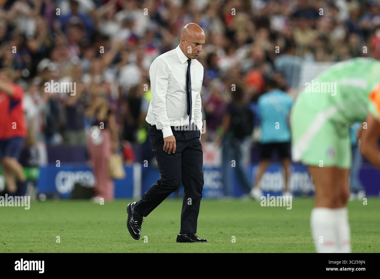 Andrea Soncin Coach (Italy) during the UEFA European Womens ...