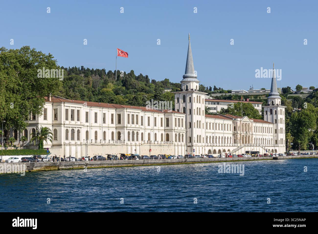 ISTANBUL, TURKEY - JULY 20, 2025: Kuleli Military High School building ...