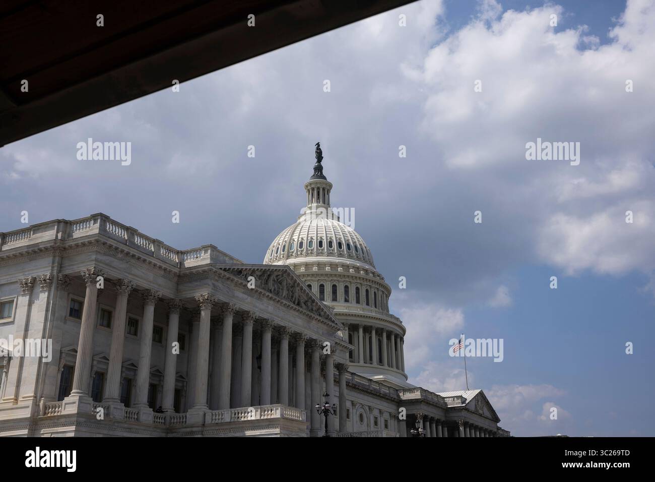 The U.S. Capitol building is seen July 23, 2025. (Francis Chung ...