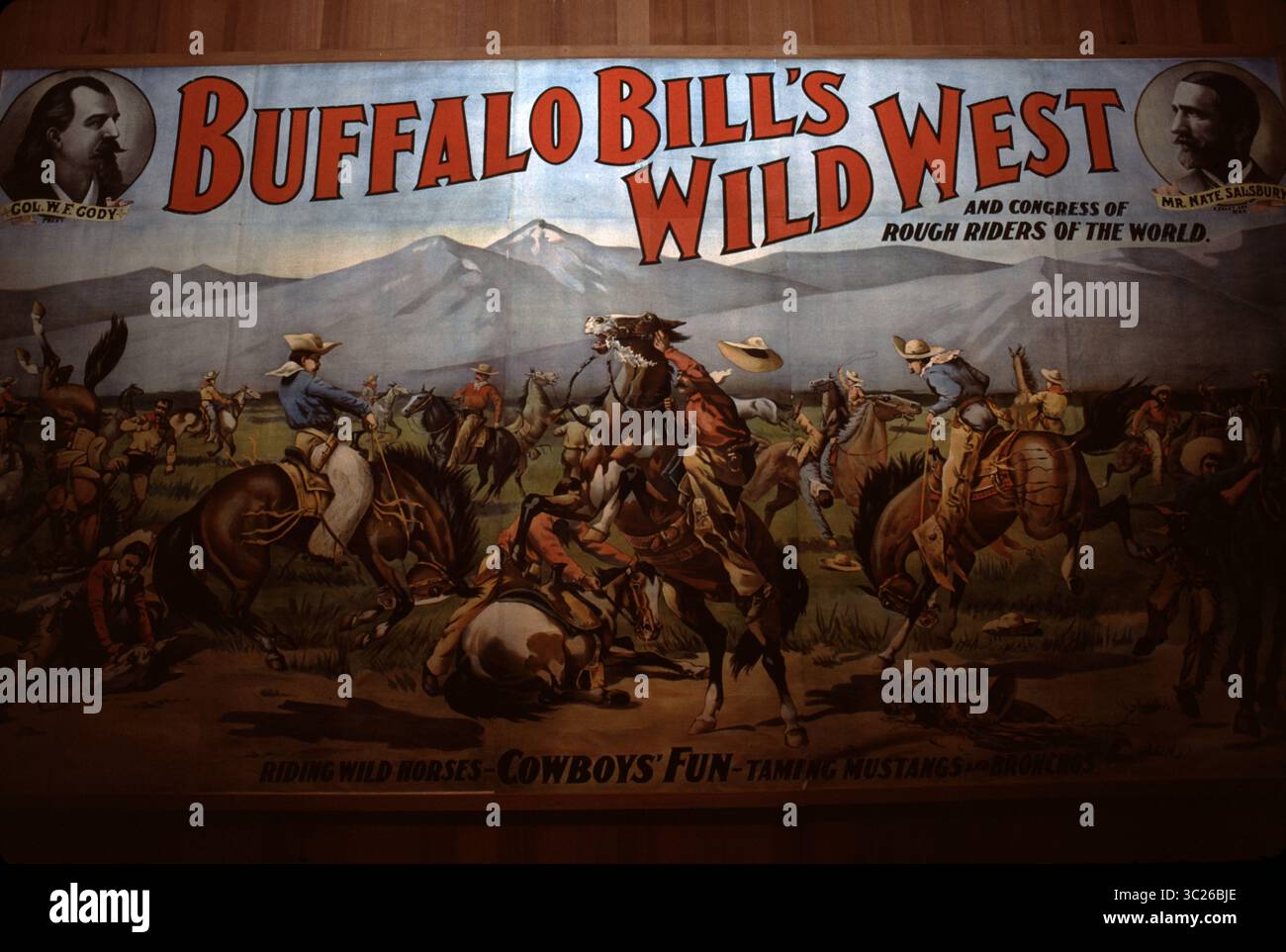 Cody, WY. USA. 7/1991. Buffalo Bill Center of the West (formally ...