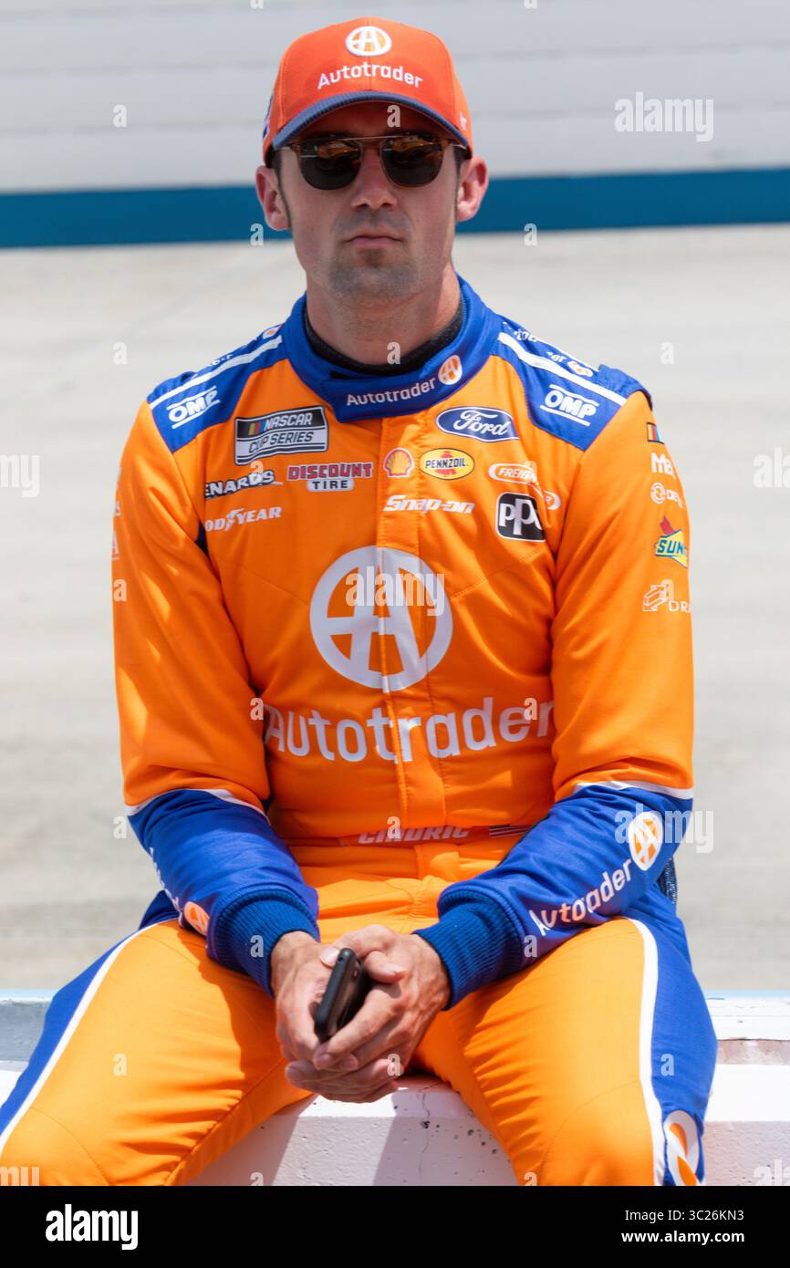 DOVER, DE - JULY 20: Austin Cindric (#2 Team Penske Autotrader Ford ...