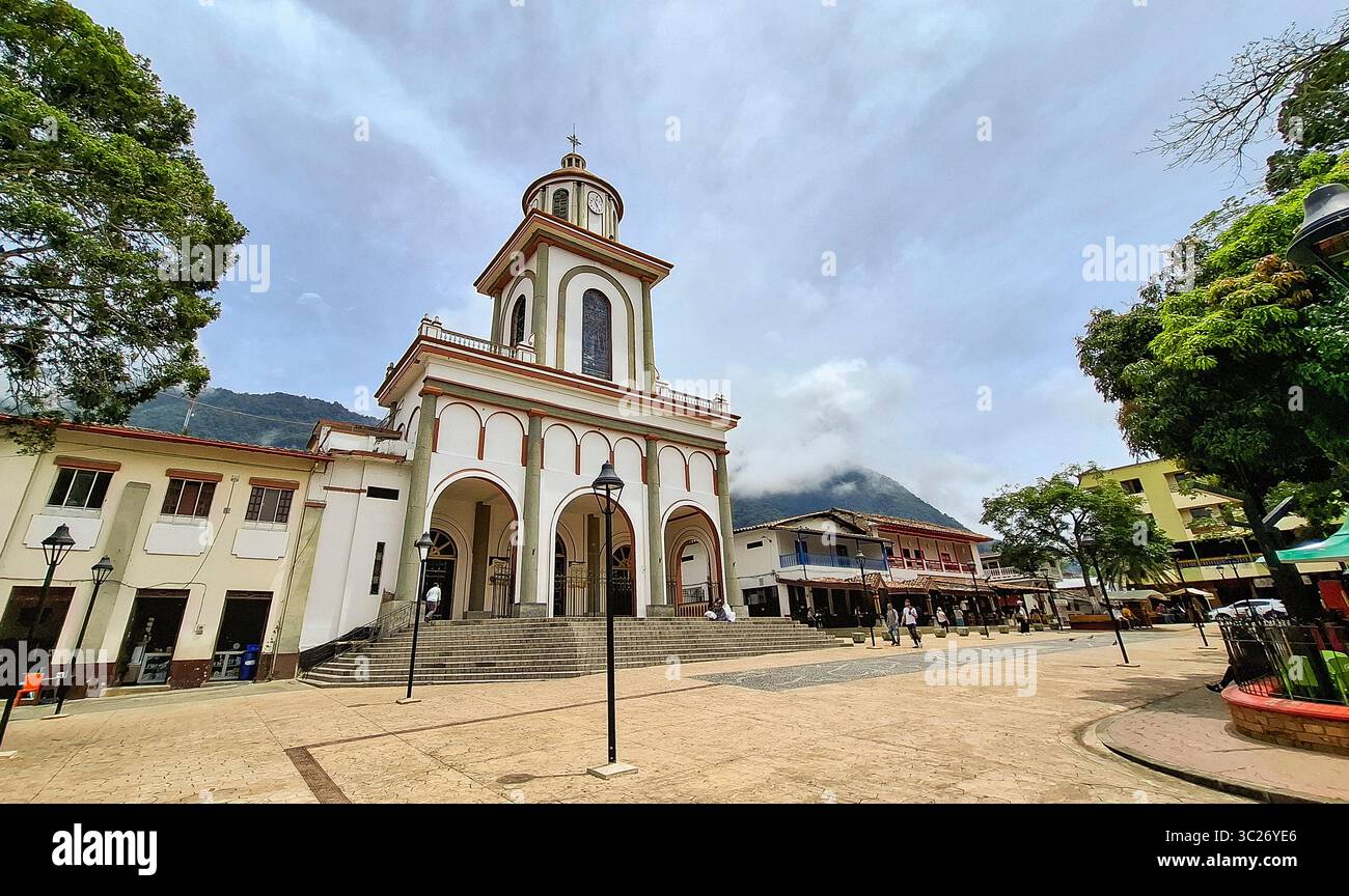 Tamesis, Antioquia, Colombia. July 22, 2025. Saint Anthony of Padua ...