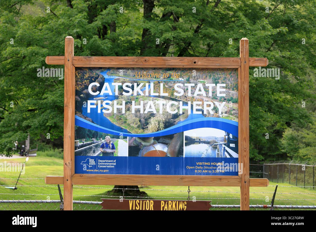 Livingston Manor, NY, USA - July 10th 2025 - The Catskill State Fish ...