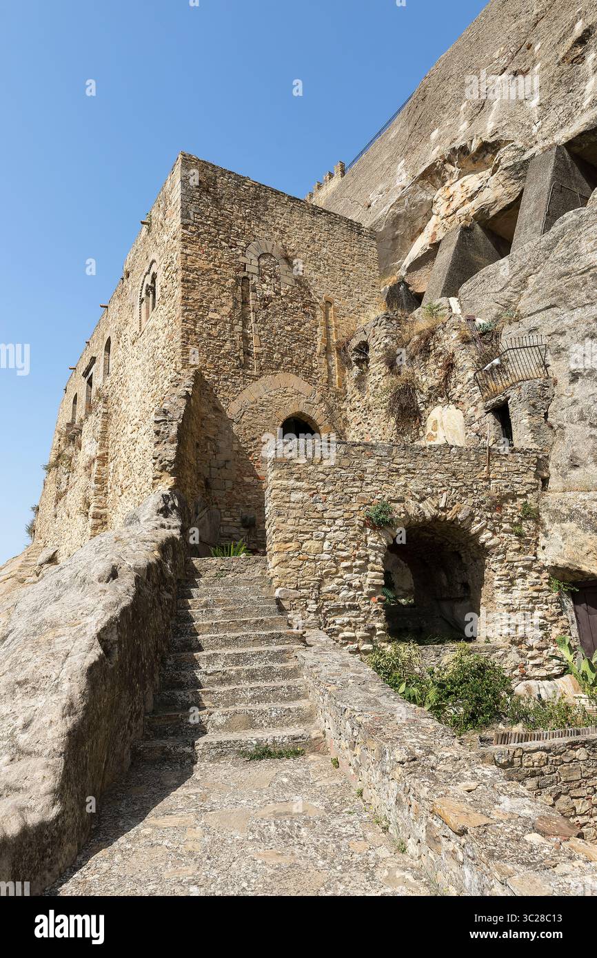 Architectural Views of The Ruins of Sperlinga Castle (Castello di ...