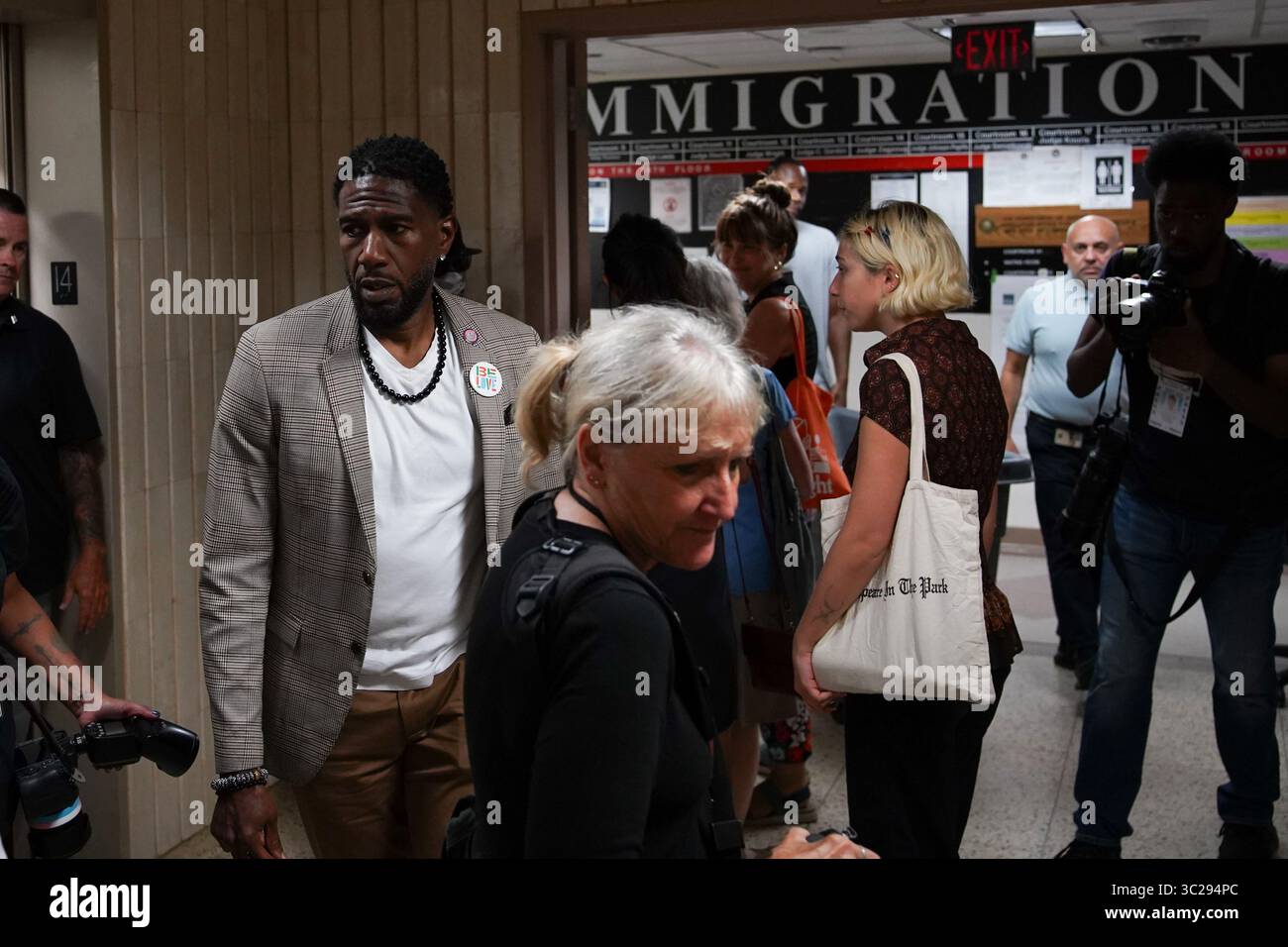 New York, United States. 23rd July, 2025. Public Advocate Jumaane ...