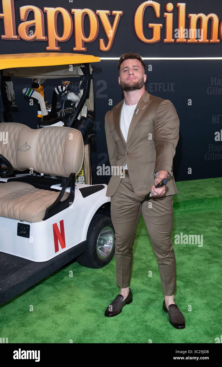 Maxwell Jacob Friedman attends Netflix's 'Happy Gilmore 2' premiere at ...