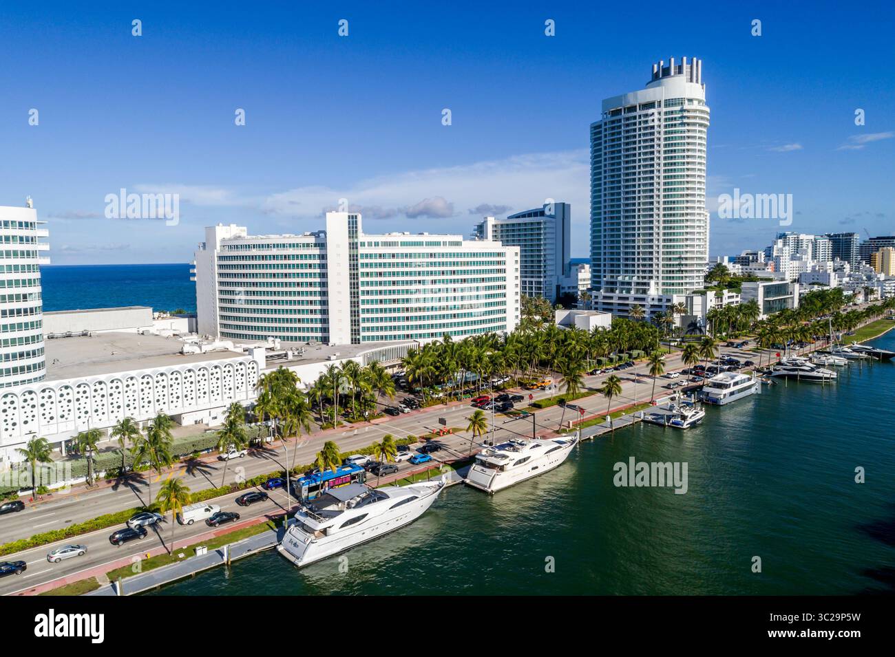 Aerial tour mega yachts in hi-res stock photography and images - Alamy