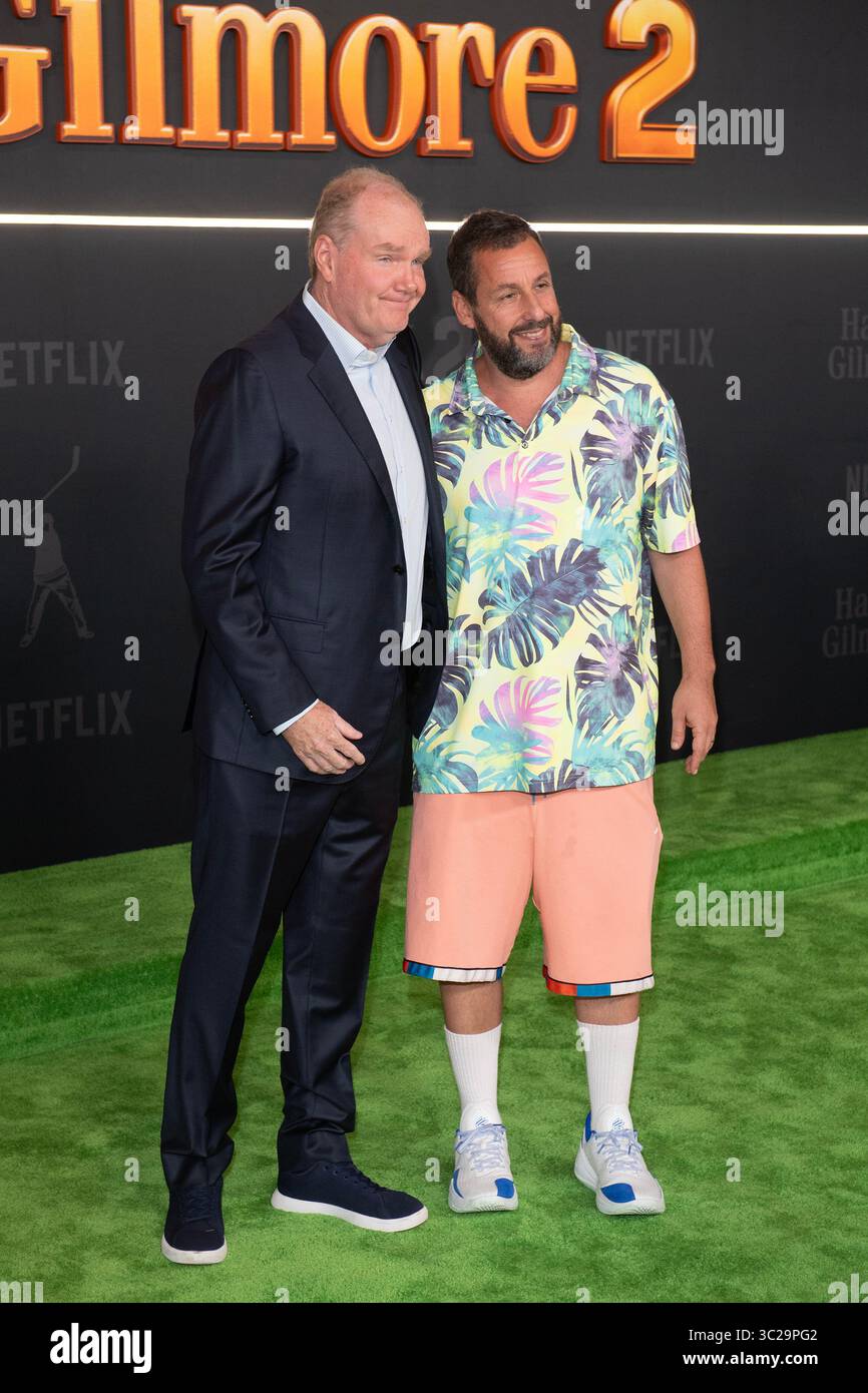 Tim Herlihy and Adam Sandler attend Netflix's 'Happy Gilmore 2 ...