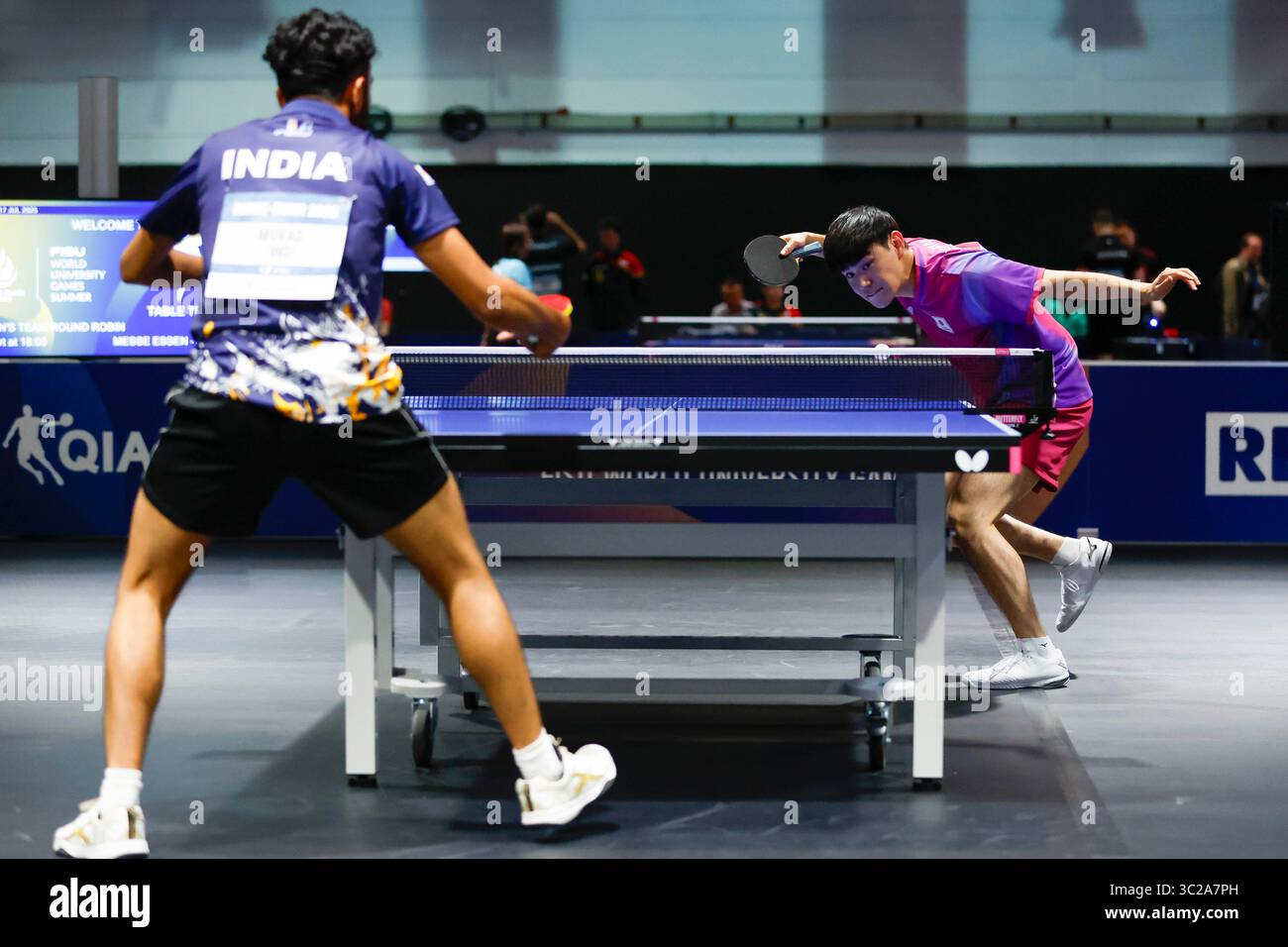 Jou Yokotani(JPN), JULY 17, 2025 - Table Tennis Rhine-Ruhr 2025 FISU ...