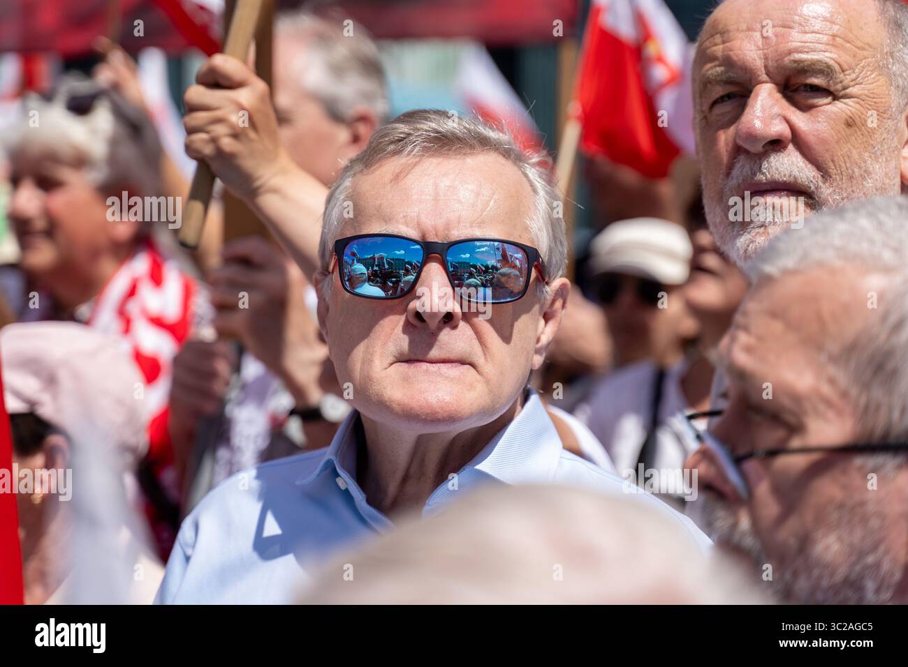 July 1, 2025, Warsaw, Poland: Piotr Glinski a member of Law and Justice ...