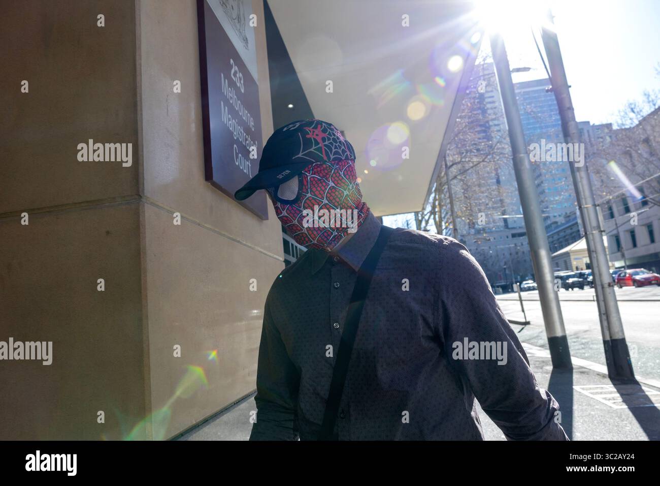 Jack Gibson-Burrell arrives at the Melbourne Magistrates Court in ...