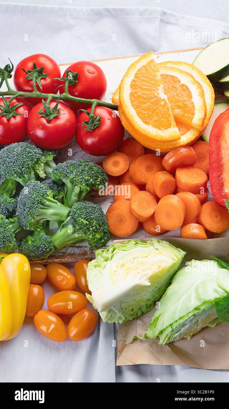 Food with foods high in vitamins, minerals, antioxidants, smart ...