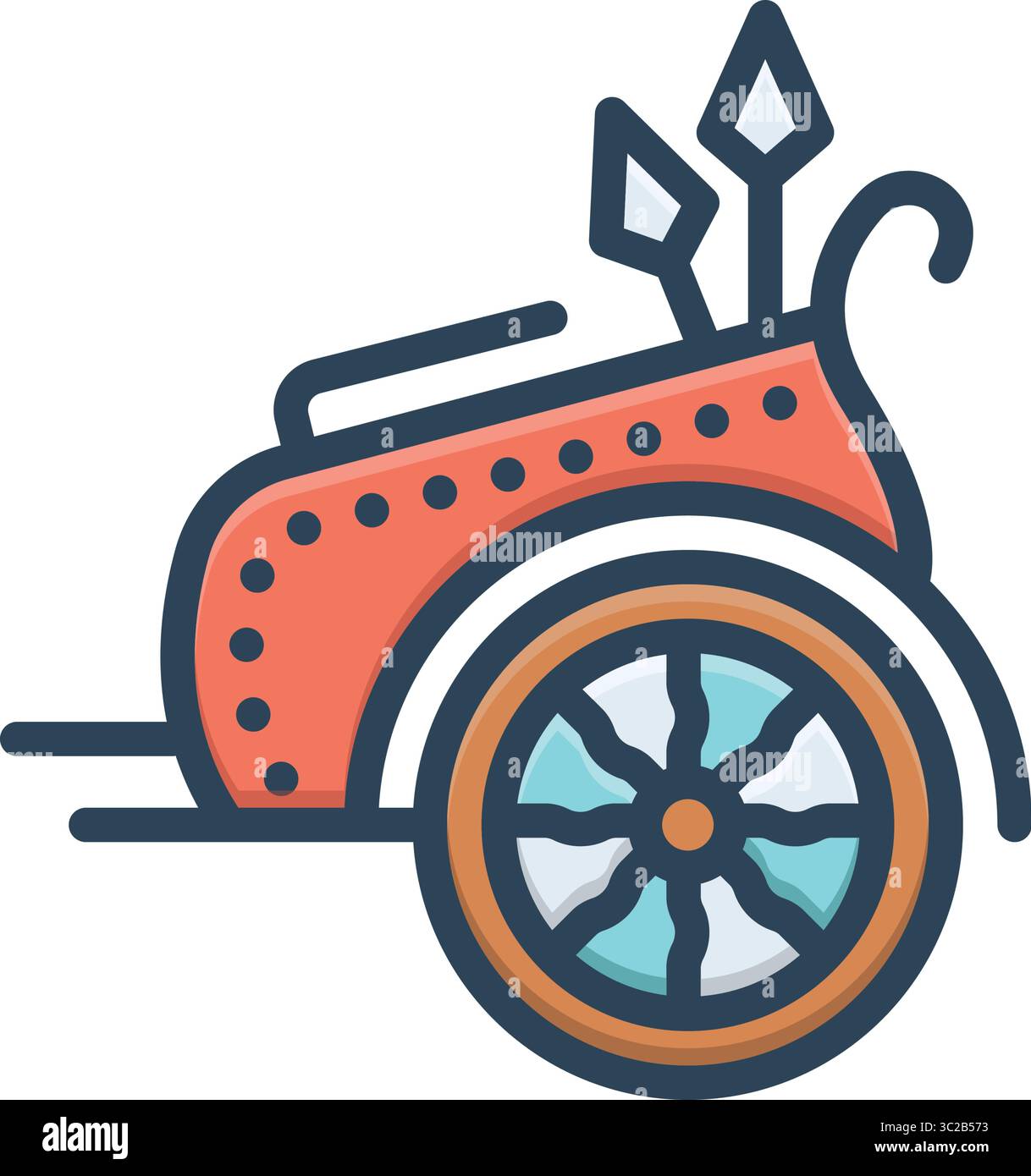 Chariot symbol Stock Vector Images - Alamy