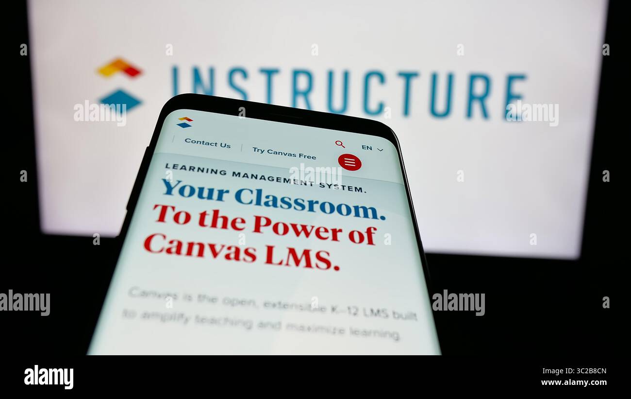 Instructure logo hi-res stock photography and images - Alamy