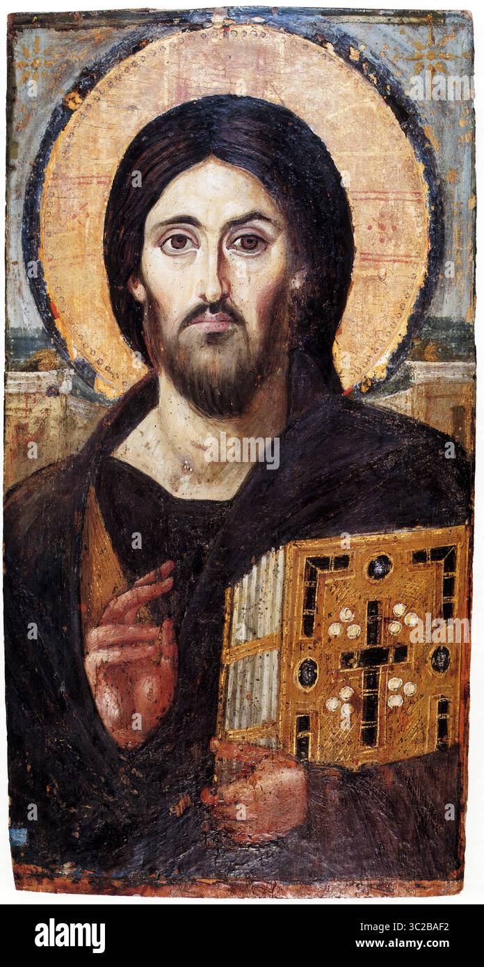 Saint catherine monastery encaustic hi-res stock photography and images ...