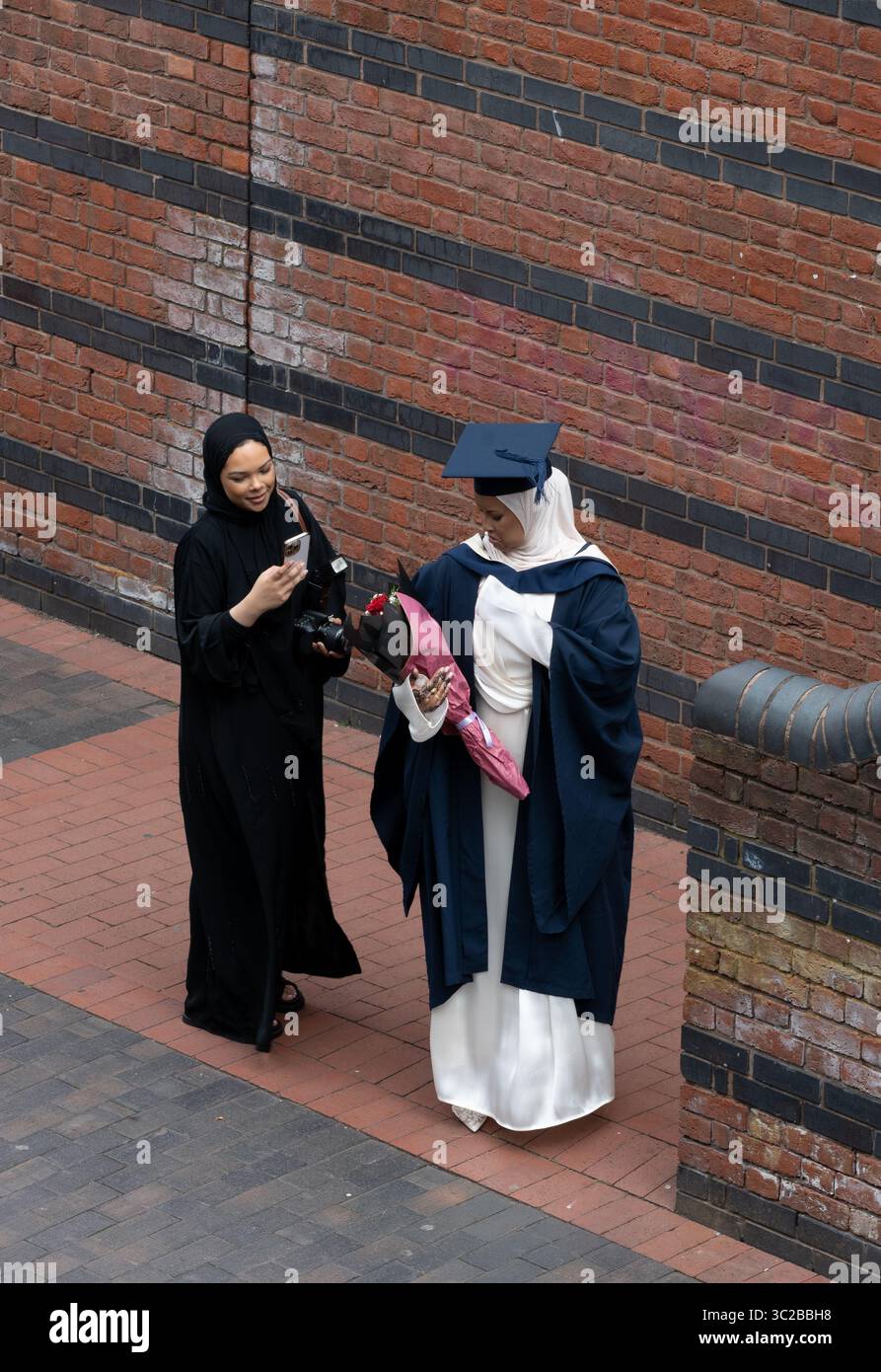 Birmingham City University graduation day, Birmingham, West Midlands ...