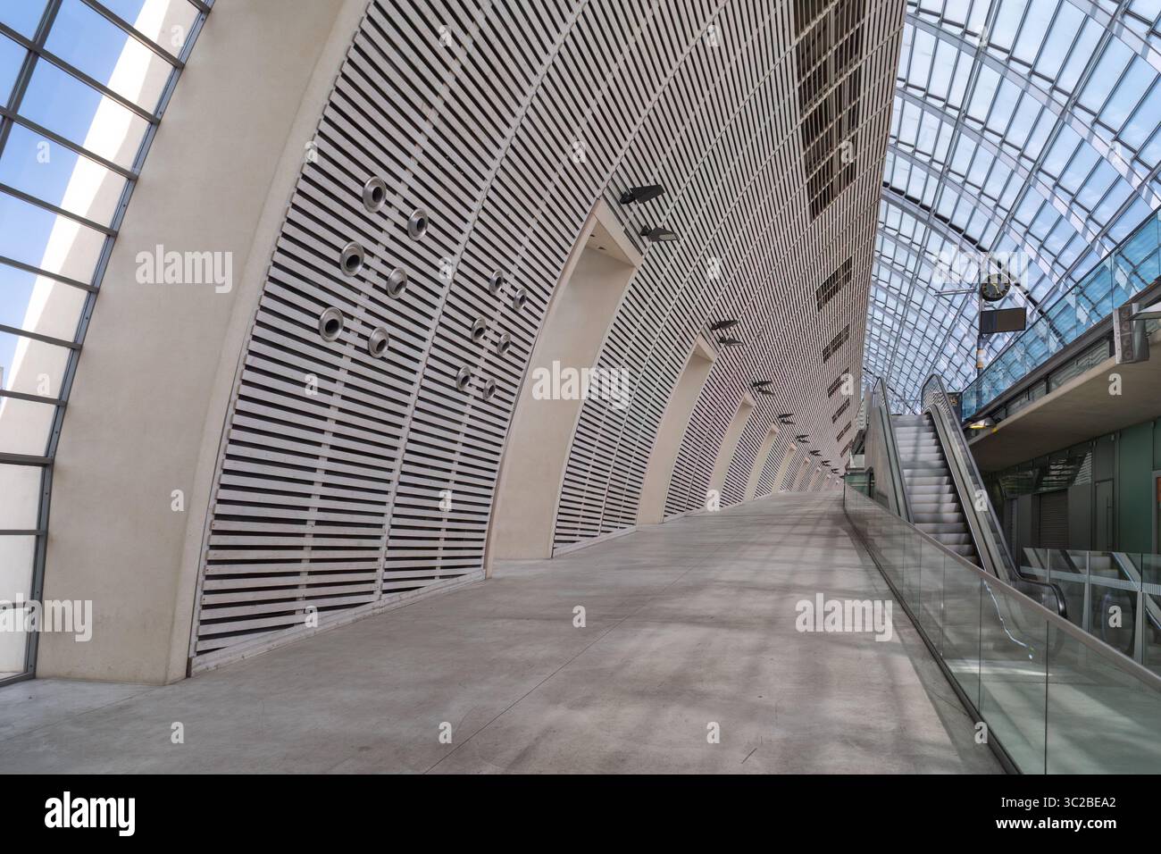 TGV Avignon train station Stock Photo - Alamy