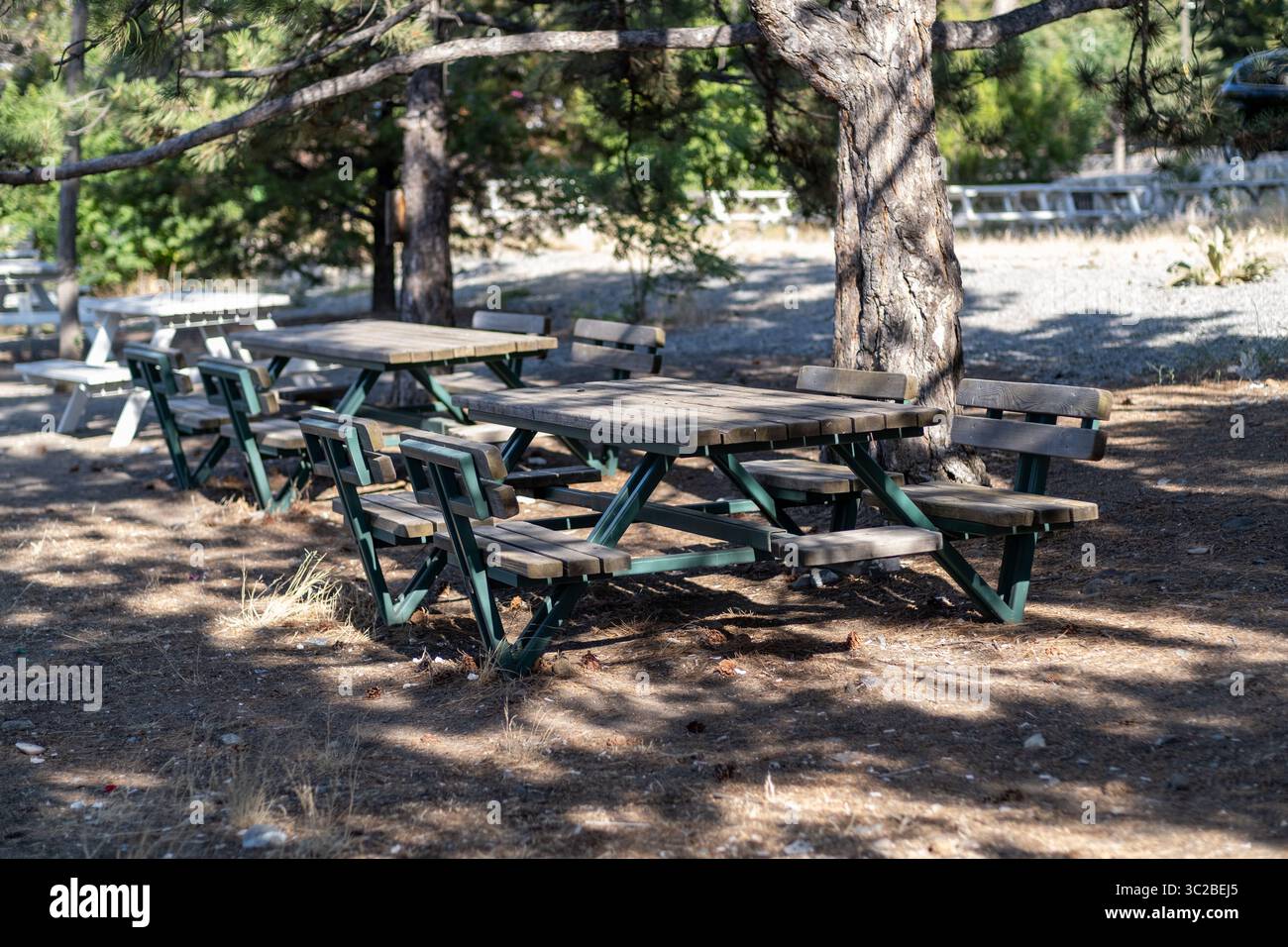 Quiet picnic area tall hi-res stock photography and images - Alamy