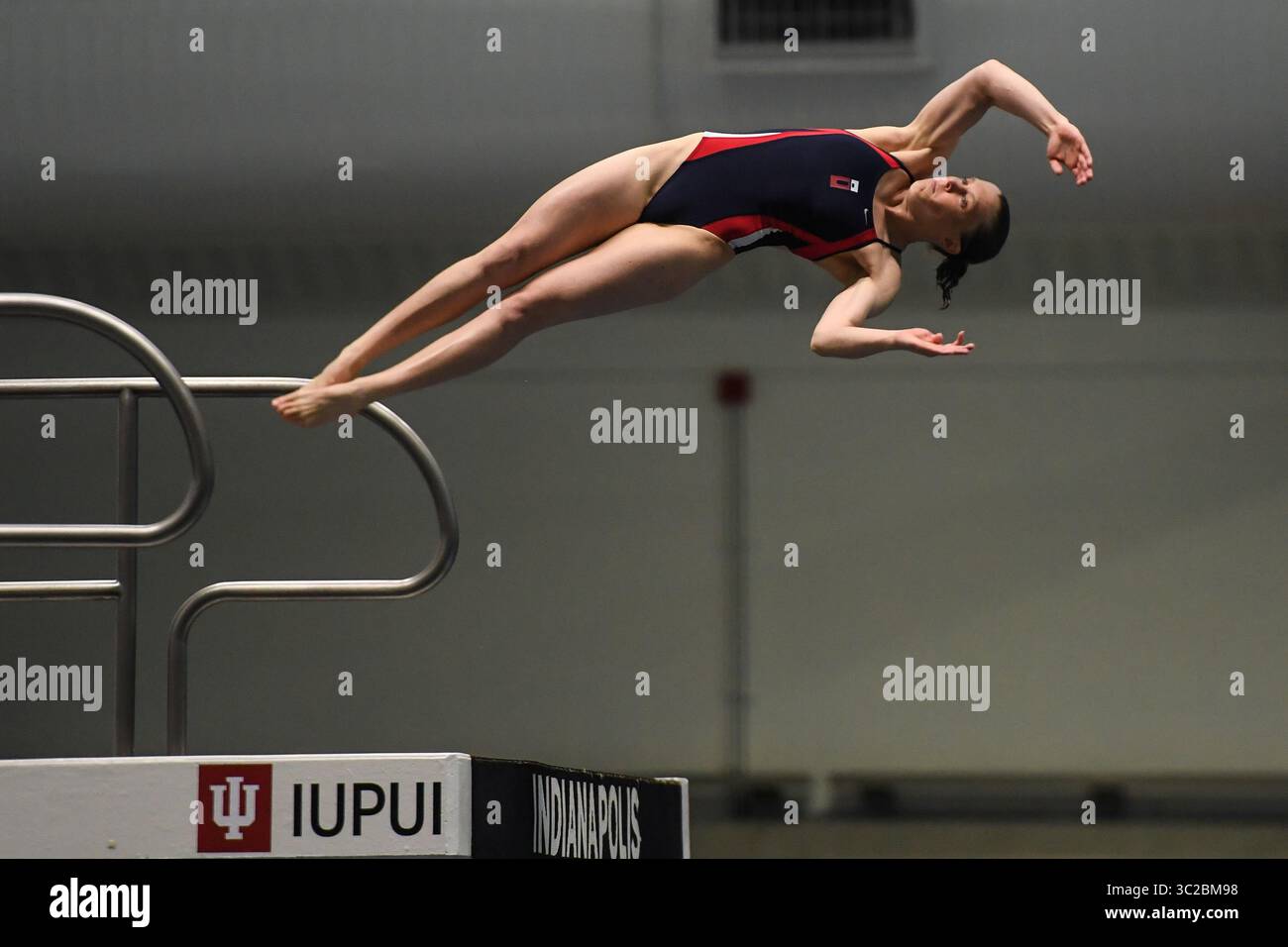 May 25, 2019 - Indianapolis, Indiana, US - AMY MAGANA dives at the ...