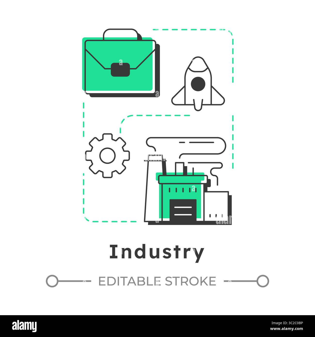 Entrepreneurial industry Stock Vector Images - Alamy