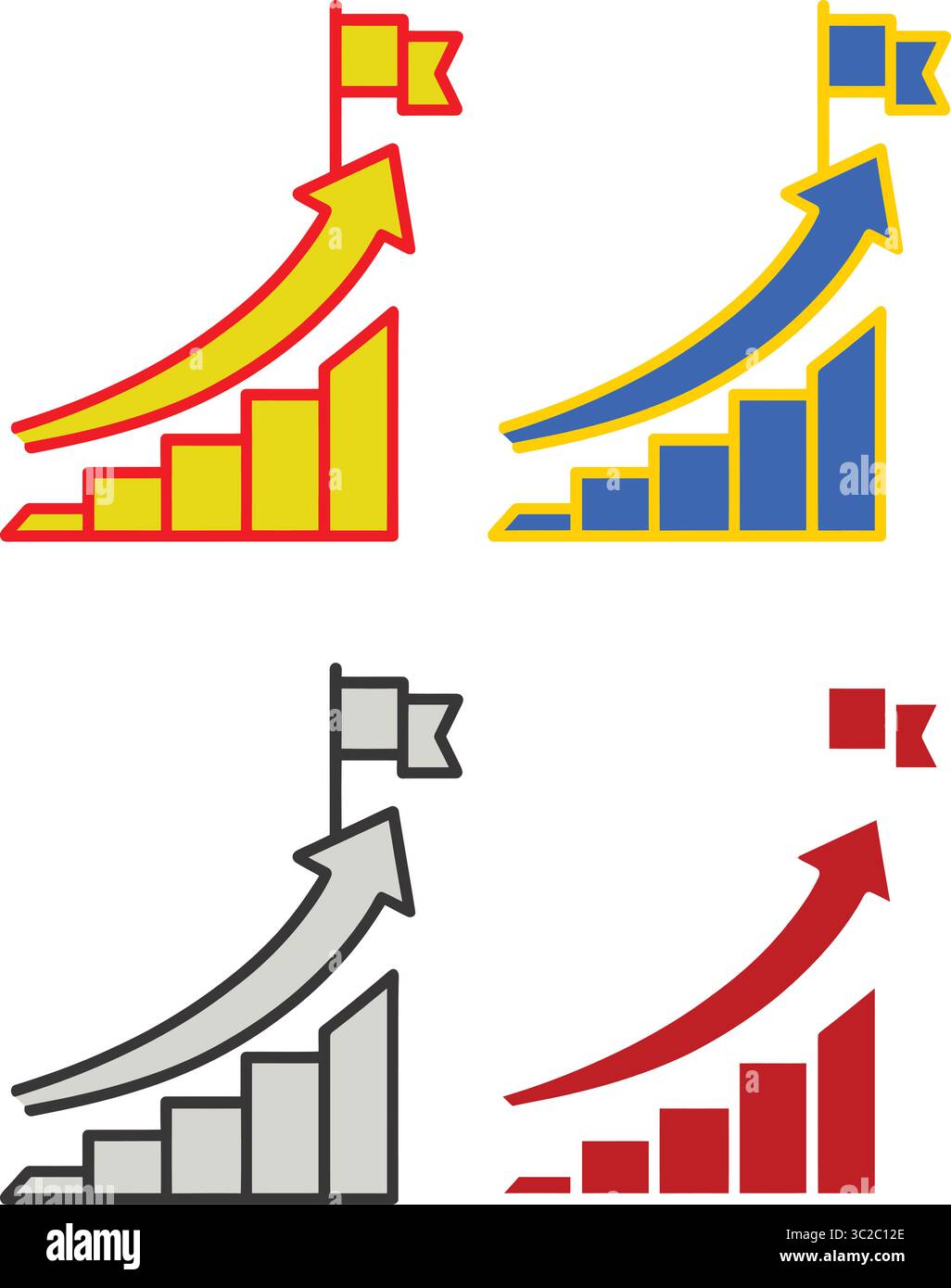 Digital sales performance dashboard showing hi-res stock photography ...
