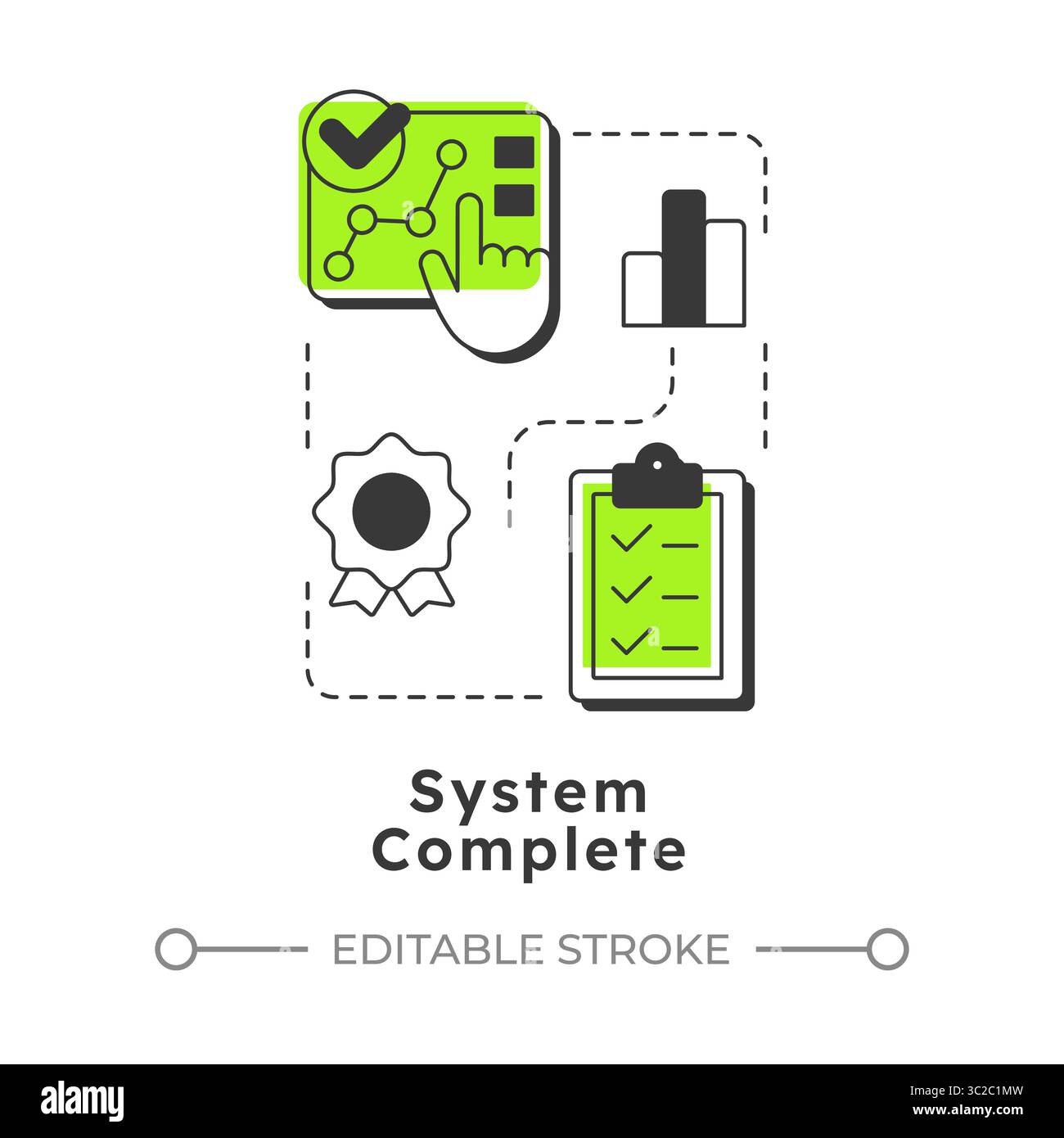 Deployment certification Stock Vector Images - Alamy