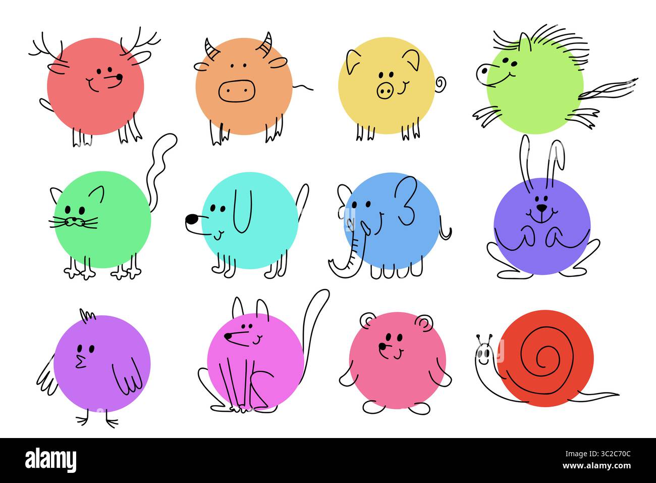 Line icon depicting simple Cut Out Stock Images & Pictures - Alamy