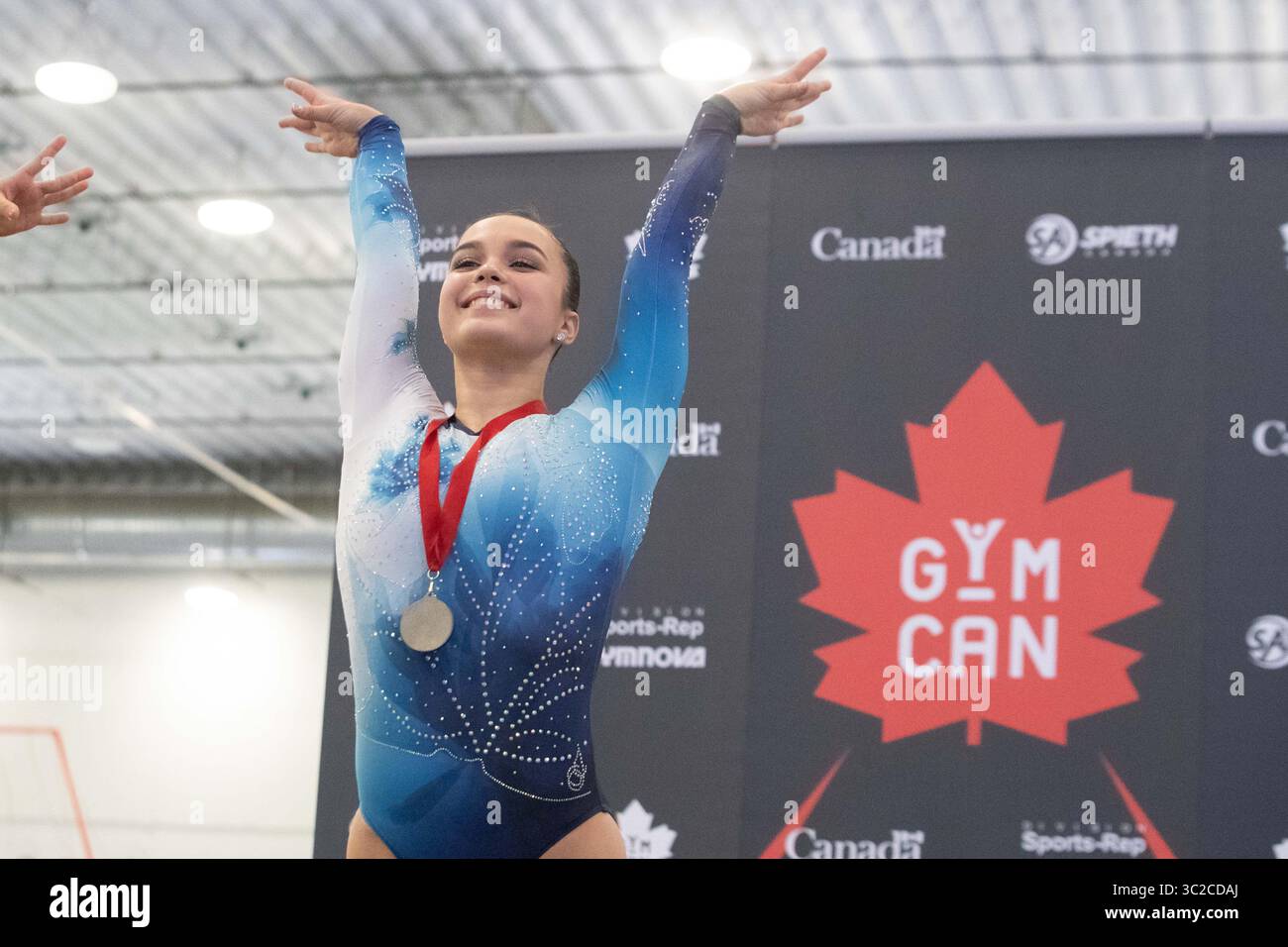 May 26, 2019: Brooklyn Moors wins the bronze medal for AllAround during ...