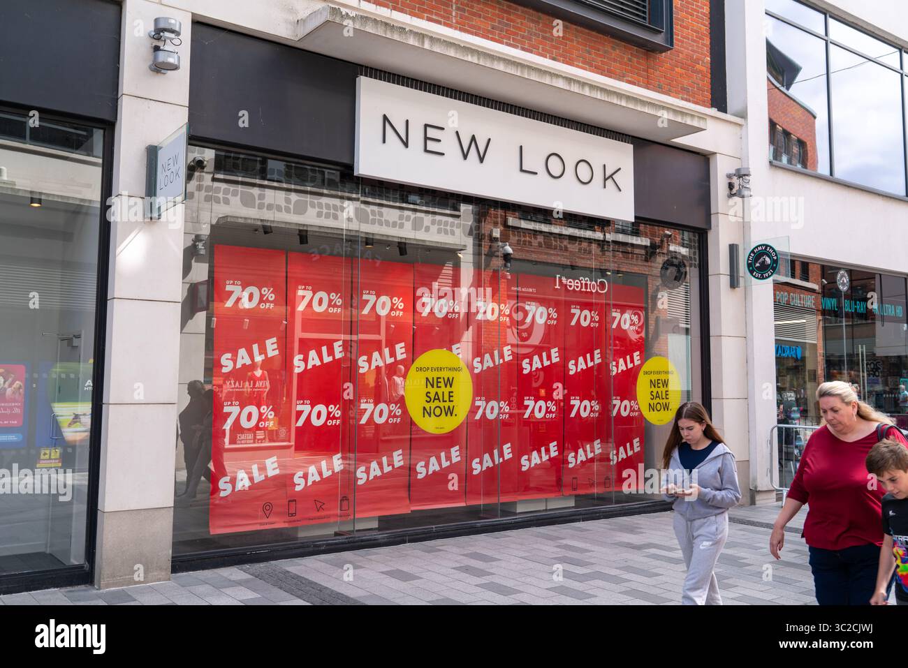 July 2025 New Look clothing and fashion retail store with many sale ...